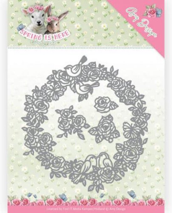 Dies - Amy Design - Spring is Here - Circle of Roses | bol