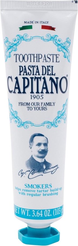 Pasta Del Capitano - Smokers Toothpaste - Zubní pasta - 75ml | bol