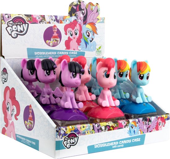 My Little Pony Bobble head Candy Case 9 stuks | bol.com