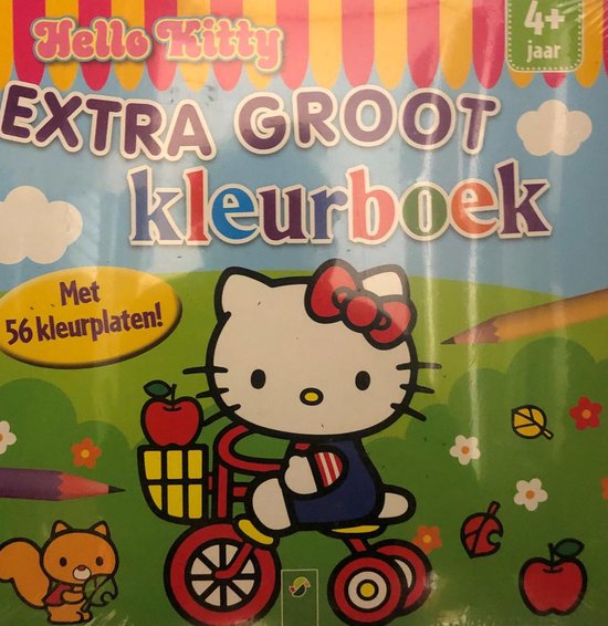Hello Kitty extra groot kleurboek | 4007148021009 | Boeken | bol.com