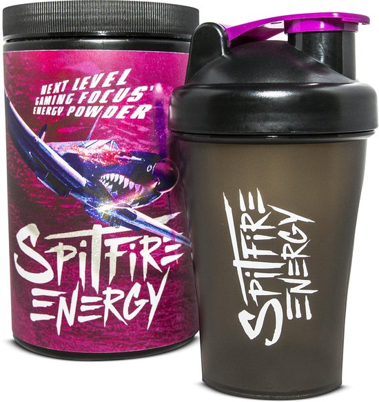 Spitfire Energy Drink voor Gamers - Bosvruchten ProPack - Gaming Energy ...