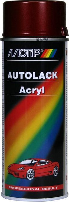 MoTip 51663 spuitbus Rood Metallic - 400ml | bol