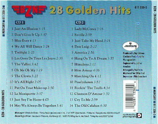 28 Golden Hits, B.Z.N. | CD (album) | Muziek | bol