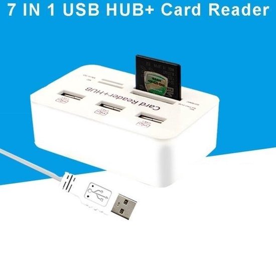 Combo USB Hub + Card Reader | bol
