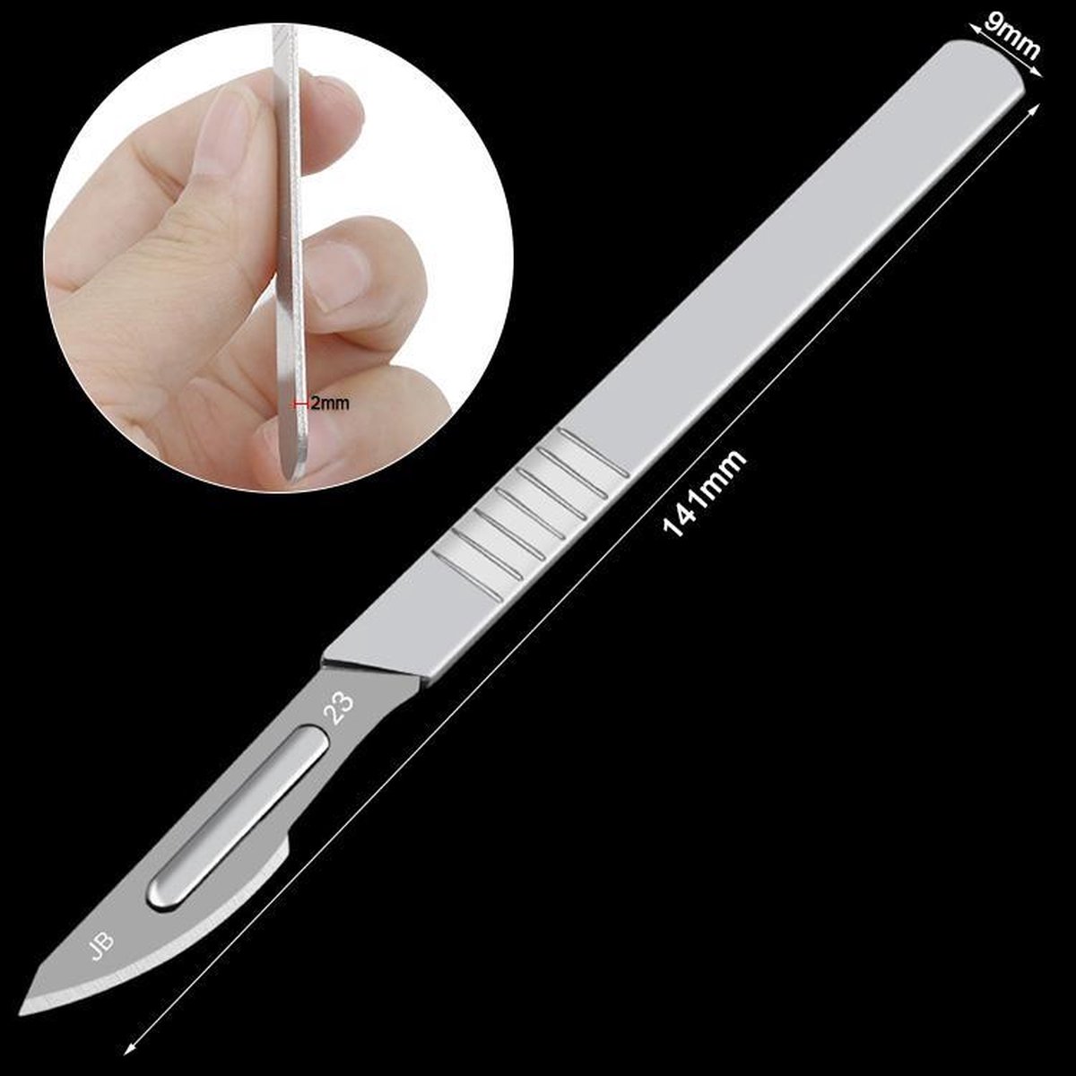 11-Delige Scalpel Mes Set - Scalpelmes Hobbymes - Hobby Precisie ...