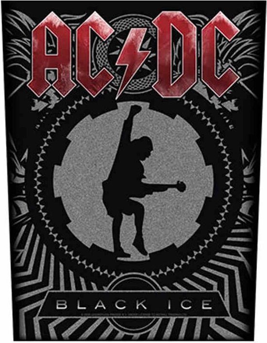 AC/DC Rugpatch Black Ice Multicolours | bol.com