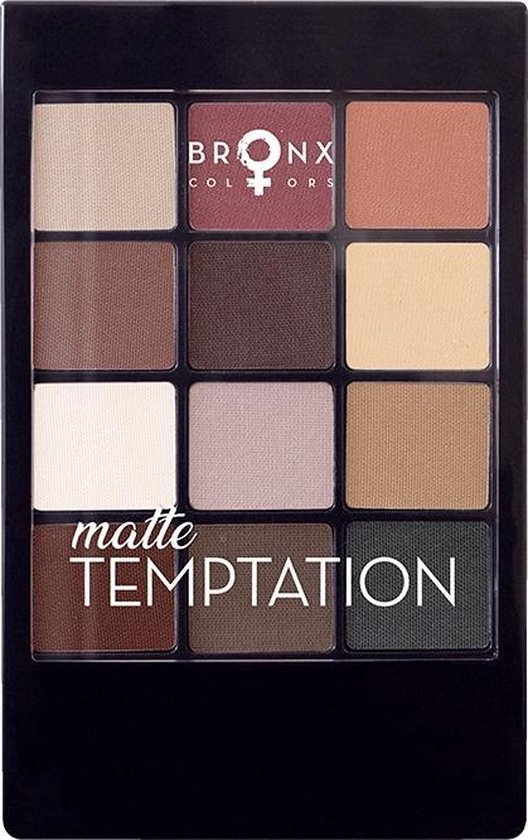 Bronx Colors ESPN04 Eyeshadow Palette Matte Temptation (1 x 12 g) | bol