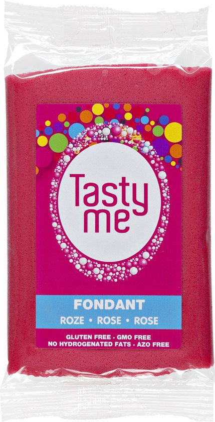 Tasty Me Rolfondant Roze -200gr- | bol.com