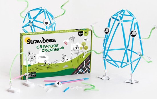 Strawbees Creator kit met Quirkbot bundel - Leer bouwen en coderen ...