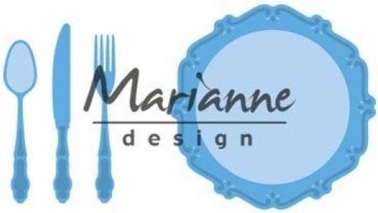 Marianne Design Creatables snij en embosstencil - Diner set | bol.com