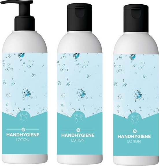 3 x 500 ml Hand hygiene lotion - 75% Alcohol | bol.com