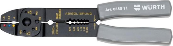 wurth KRIMPTANG QI 60 - krimp tang - klustang - klus tang | bol.com