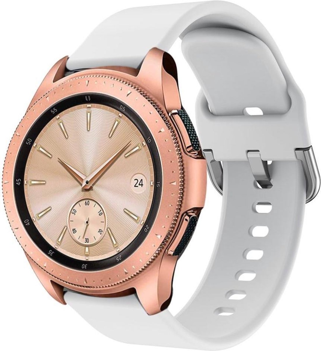 Universeel Smartwatch 20MM Horloge Bandje / Smartwatch Bandje Siliconen ...