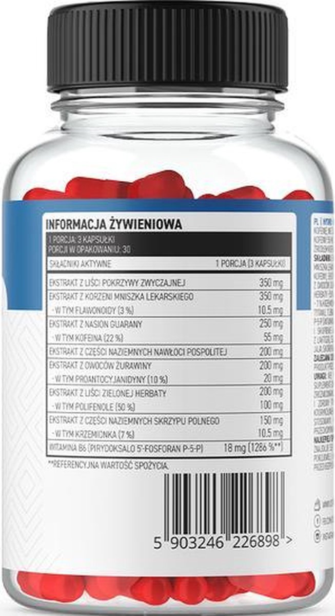 Vetverbranders - Hydro Out Diuretic - 90 Capsules - OstroVit | bol.com