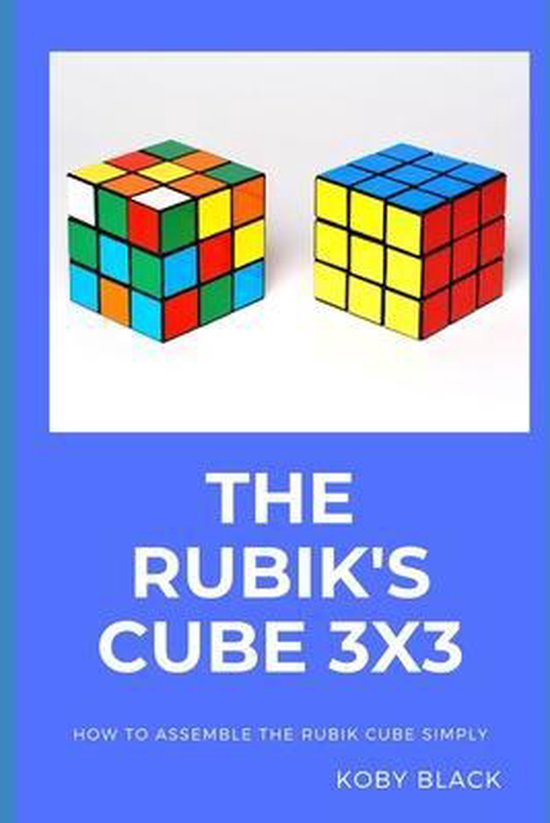 English Version-The Rubik's Cube 3x3, Koby Black | 9798646675461 ...