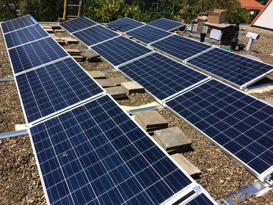 Sharp Solar Panels - complete set with inverter, support structure ...