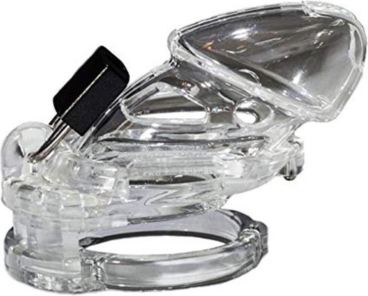 The Vice chastity cage Mini Transparant - Kuisheidskooi - peniskooi ...