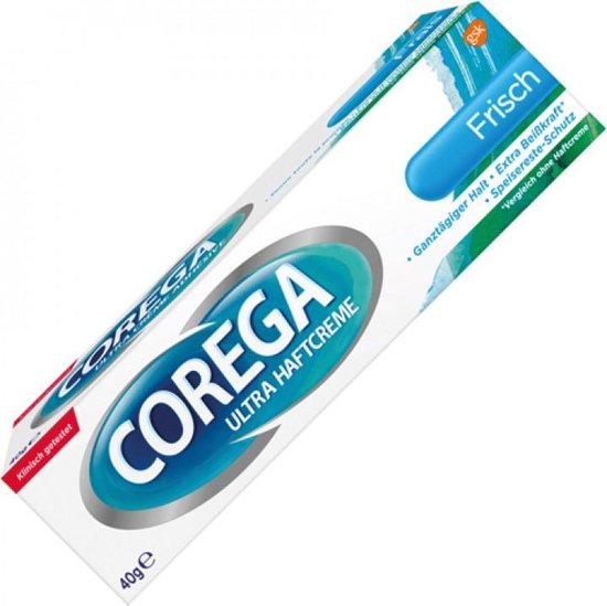 Corega Creme Free - 40 Ml - Adhesive Paste - Ultra Fresh | bol.com