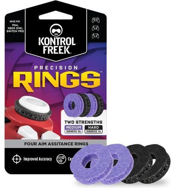 KontrolFreek Precision Rings (Medium & Hard) | bol