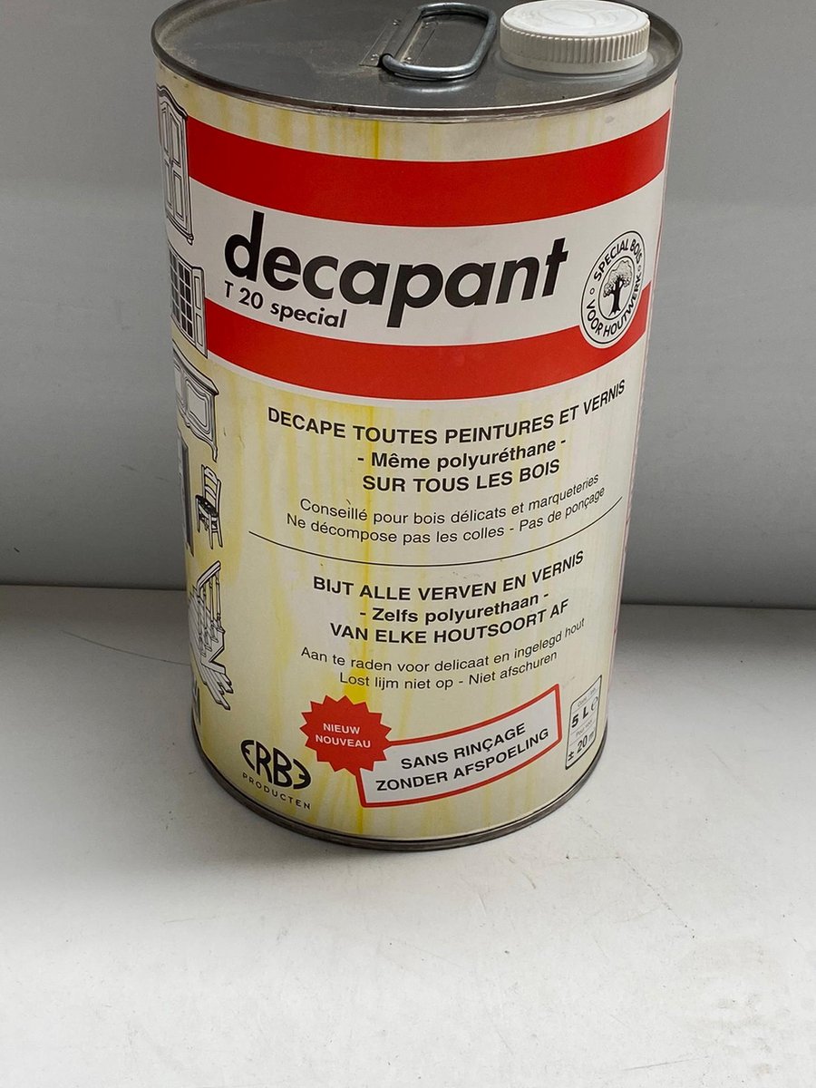 Decapant-Afbijt-T20-SPECIAL-Afbijt alle verven en vernis- Zelfs ...