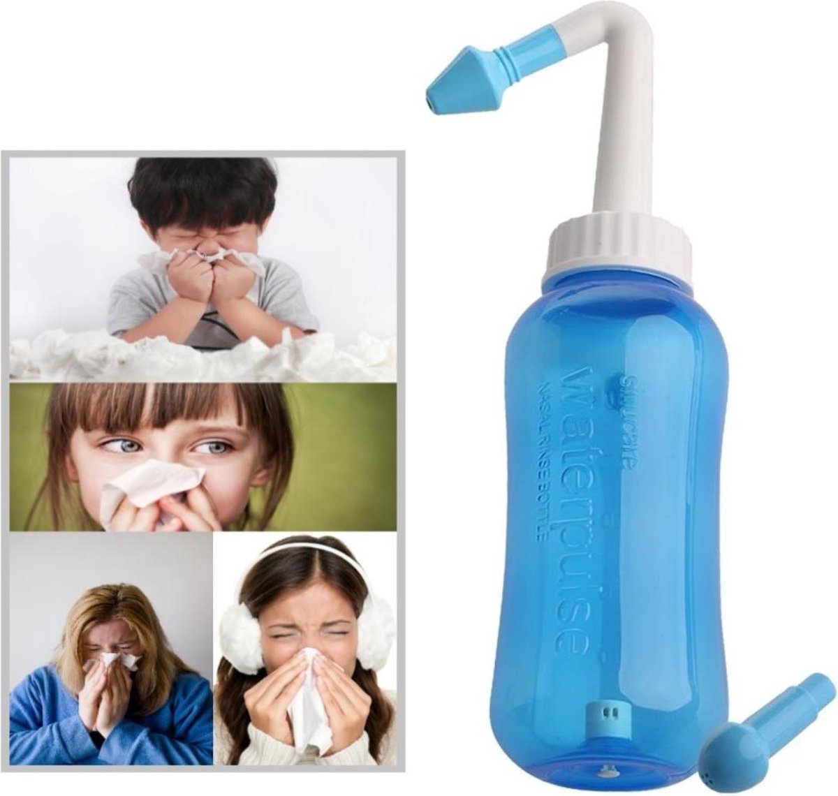 SinuCare® Neusreiniger - Gebruiksvriendelijk - 300 ml - Verstopte neus ...