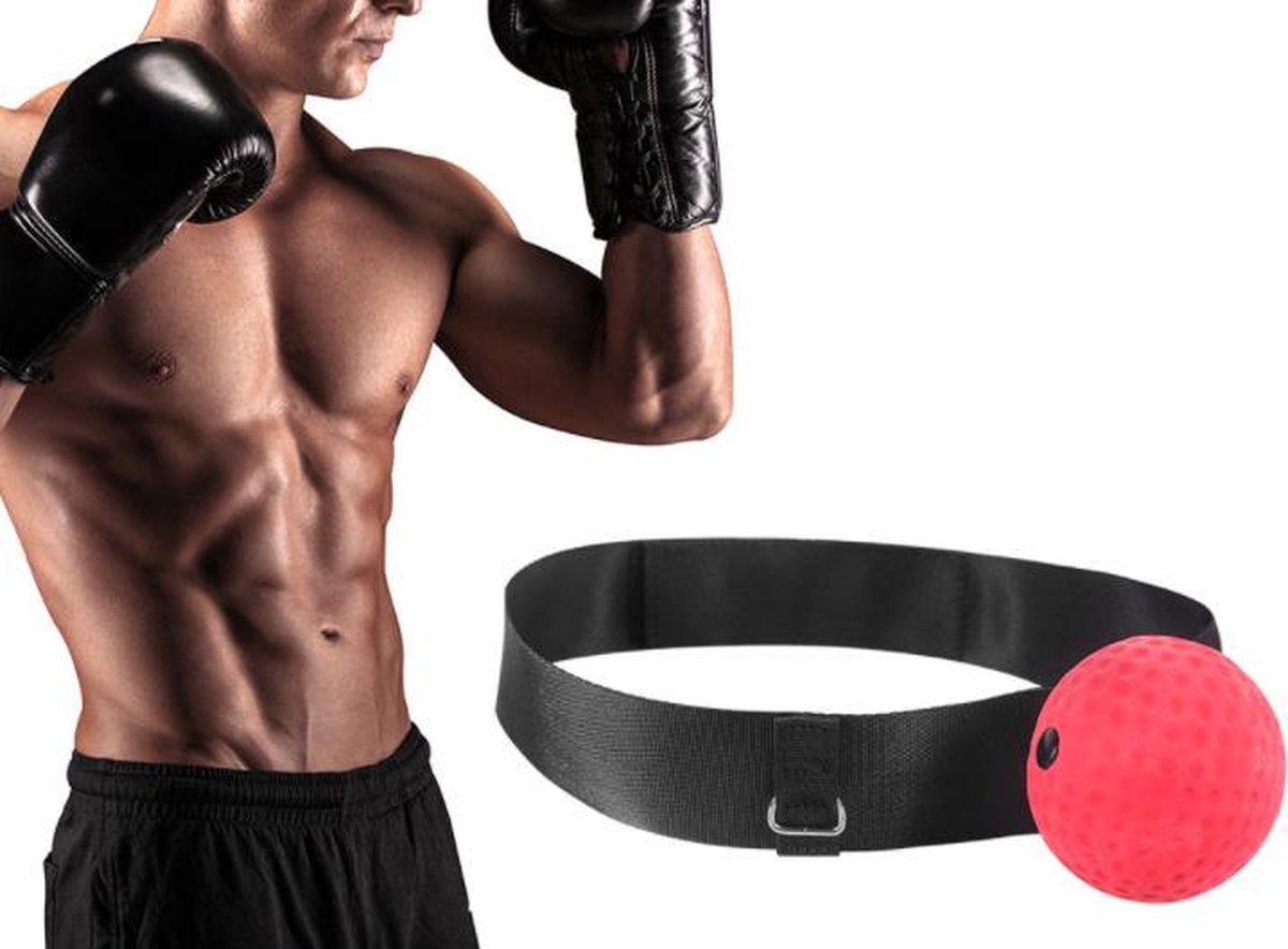 Box Reflex Bal - Hoofd Reflexbal - Hoofdband - Workout - Boks ...