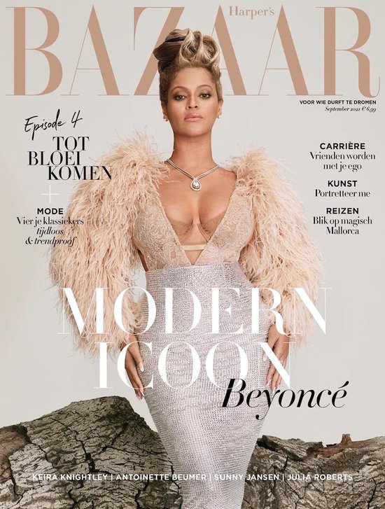 Harper's Bazaar editie 4 2021 - tijdschrift - Beyoncé | bol