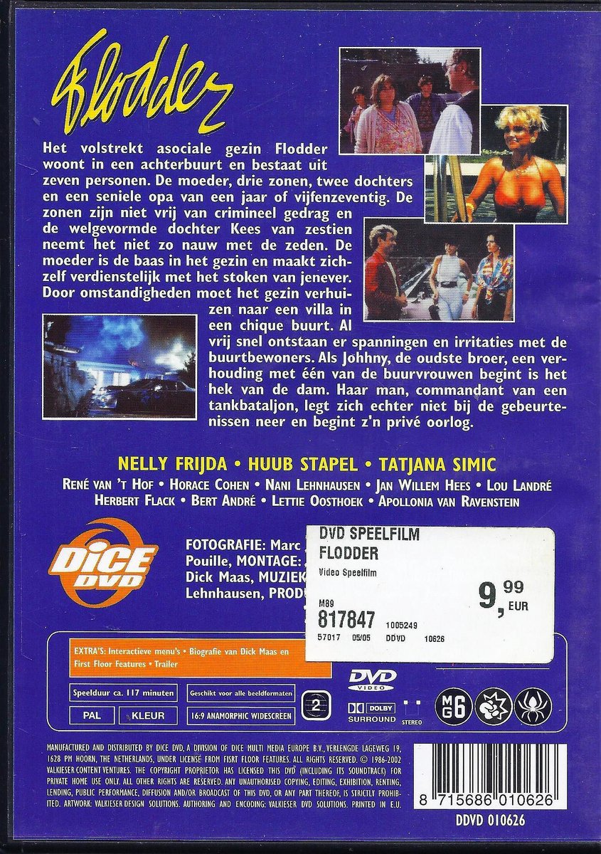 Flodder (Dvd), René van 't Hof | Dvd's | bol