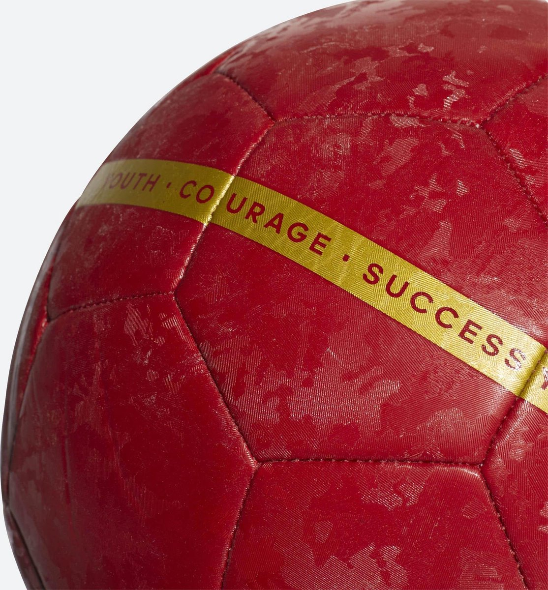 Manchester United bal Adidas - maat 5 - rood/goud | bol