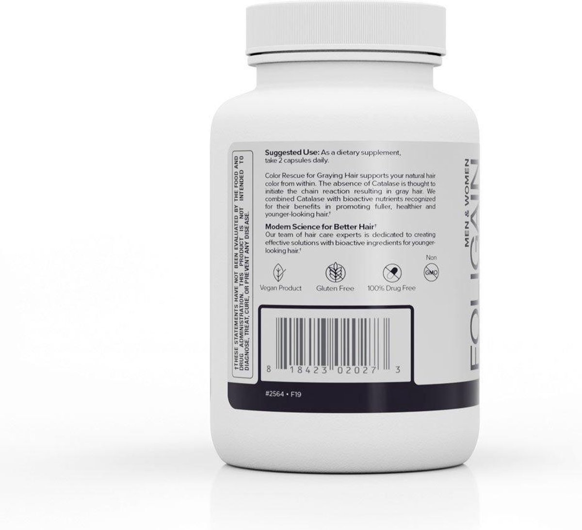 FOLIGAIN – Color Rescue Supplement - Capsules tegen grijze haren ...