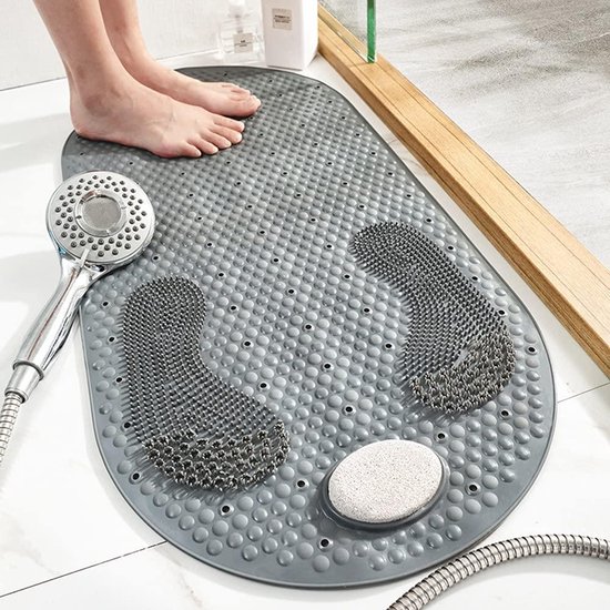 Antislipmat Douche - Zinaps Douchematten antislip met verwijderbare ...