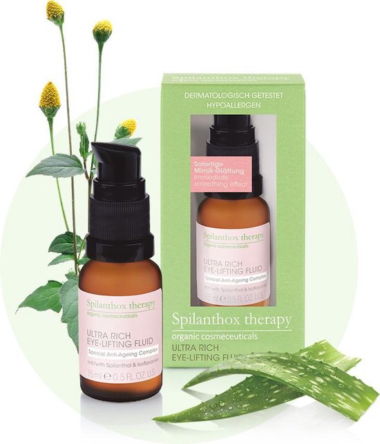 Spilanthox therapy ultra rich eye lifting fluid (15 ml) | bol