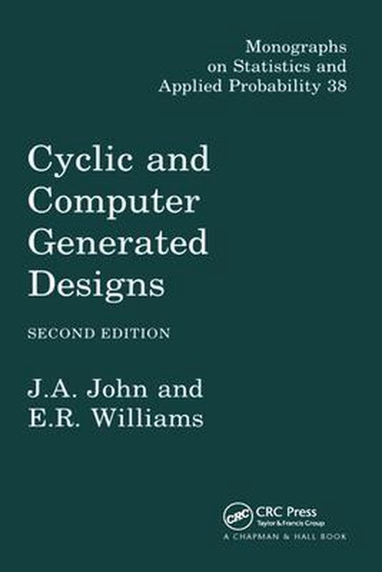 Chapman & Hall/CRC Monographs on Statistics and Applied Probability- Cyclic and... | bol.com
