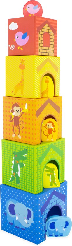 Stapelblokken (5 st) | bol