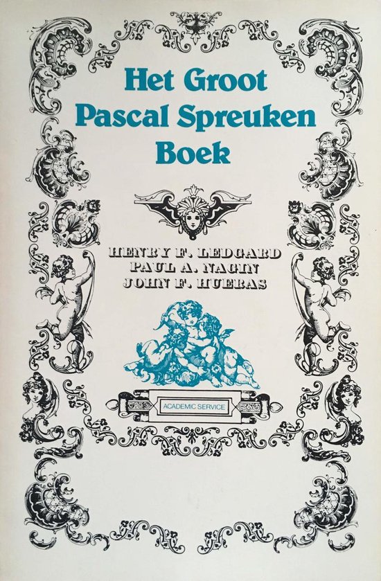Groot pascal spreuken boek, Legard, H.F. | 9789062330690 | Boeken | bol