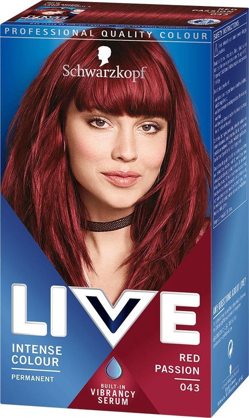 Schwarzkopf Live Color 043 haarkleuring Rood | bol