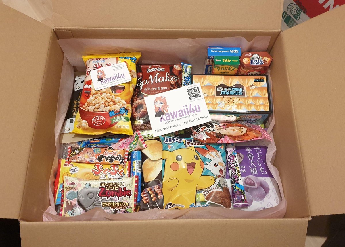 Japans Snoep en Snack Pakket - Surprise Snack Bag - Chips - Mochi ...
