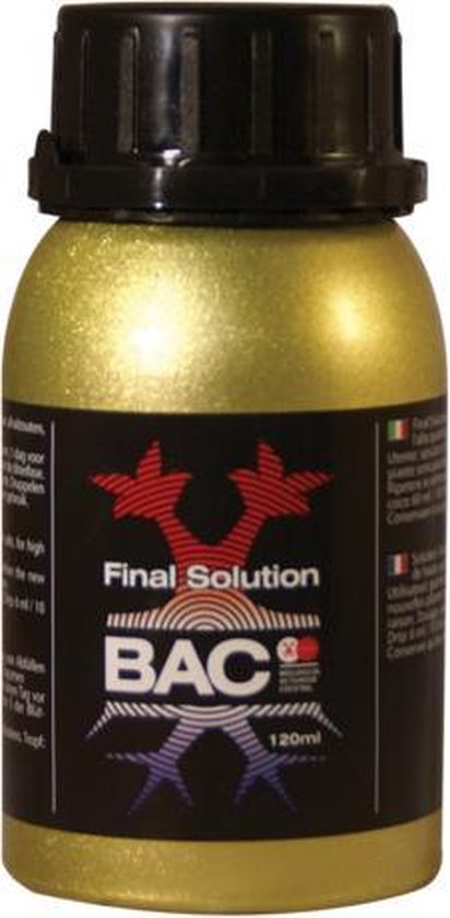 BAC BIOLOGISCHE FINAL SOLUTION 120 ML | bol