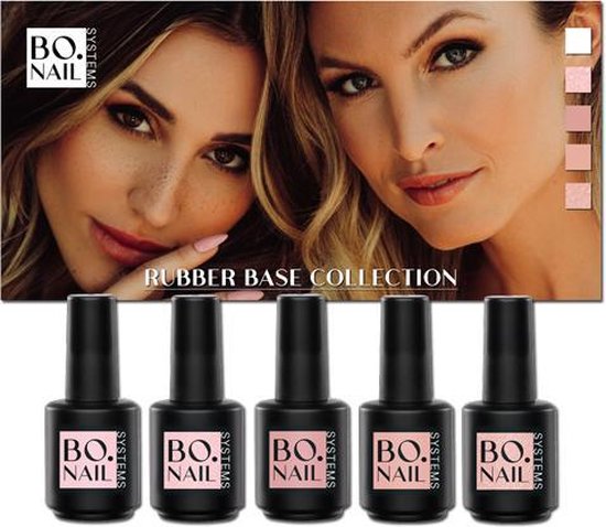 BO.NAIL BO.NAIL Rubber Base Collection Kit | bol.com