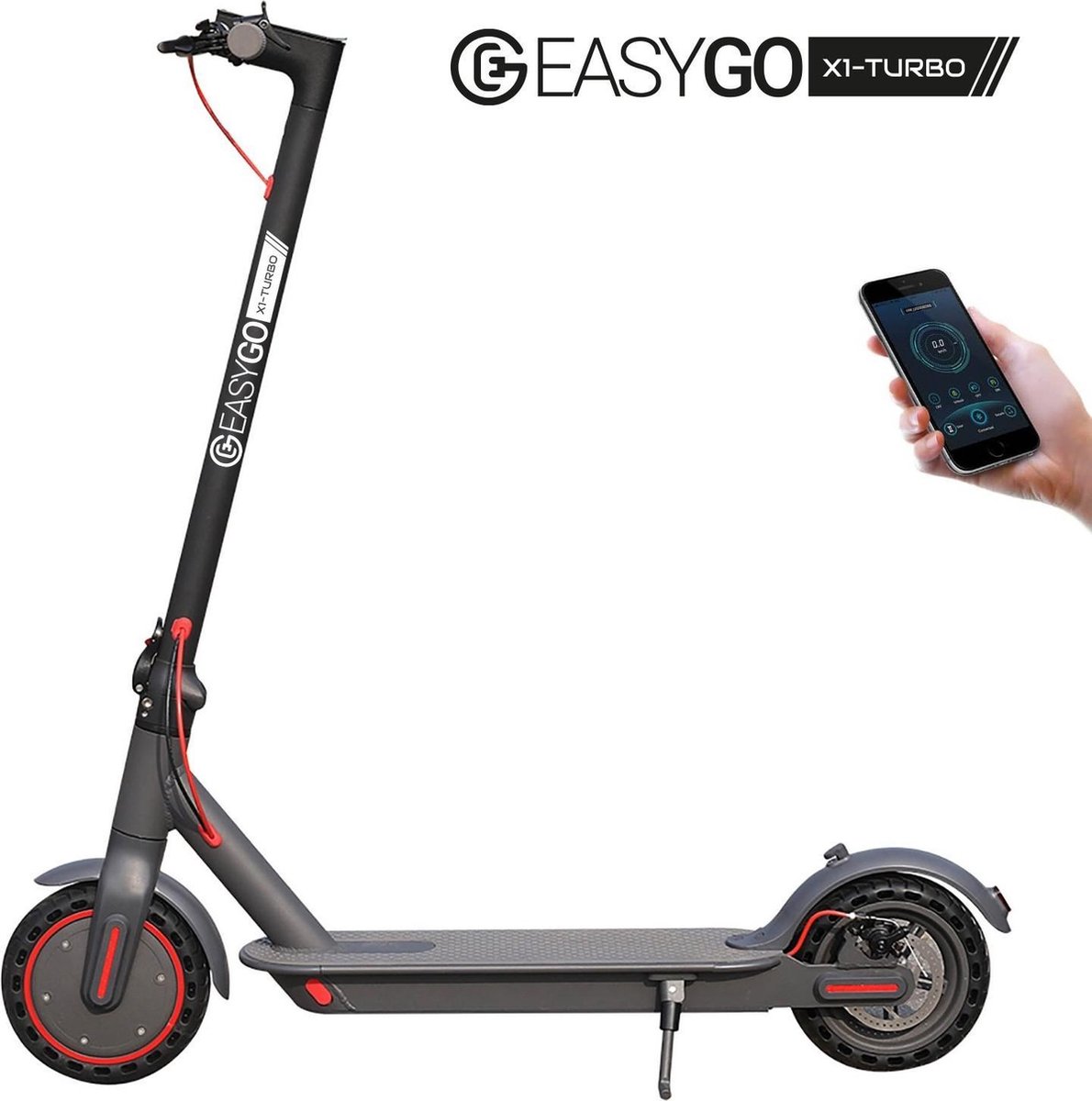 EasyGO X1-TURBO | Compact/Lichtgewicht | Max. Snelheid 32 km/u | Cruise ...