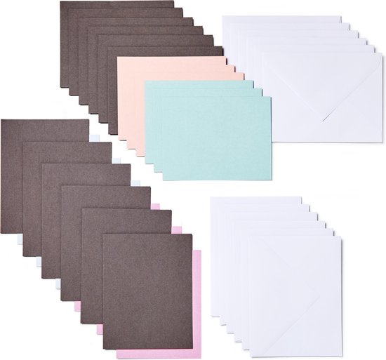 Cricut Insert Cards Pastel R20 (10,8 cm x 14 cm) 12-pack | bol.com