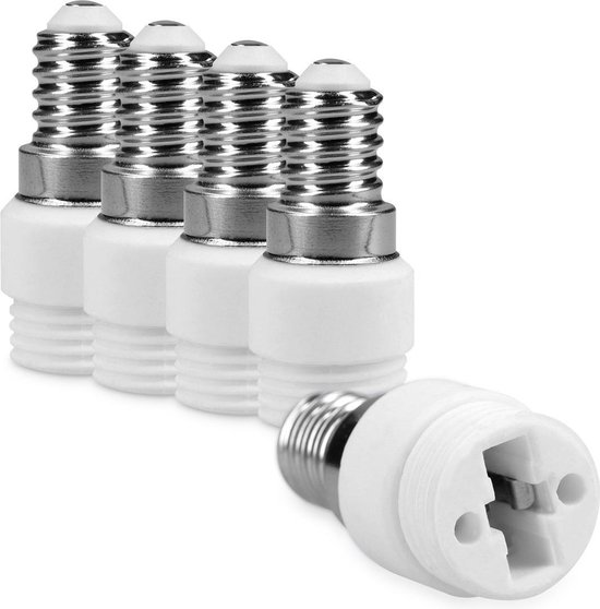 kwmobile verloopfitting E14 naar G9 - 5 stuks fitting omvormers - Verander je E14... | bol