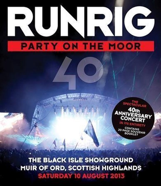 Runrig - 40th Anniversary Concert Live (Blu-ray) (Anniversary Edition ...