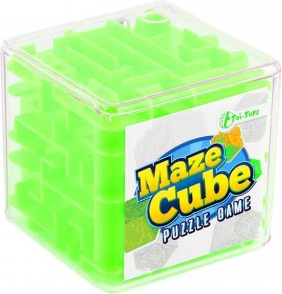 Geduldspel puzzel doolhof junior groen | Games | bol.com