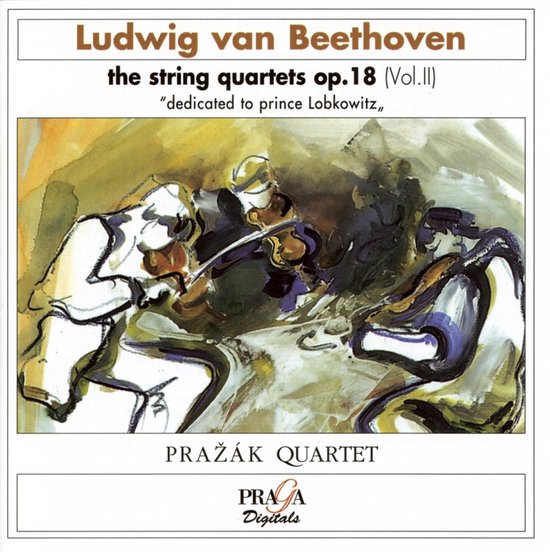 Prazák Quartet - Beethoven: String Quartets.Op.18 (Vol II) (CD), Prazak Quartet | Muziek | bol