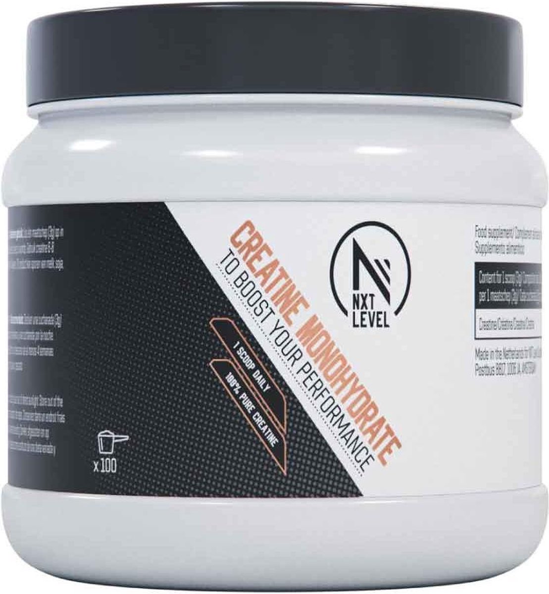 NXT Level Creatine Monohydraat - 300 gram (100 doseringen) - 100% Pure ...
