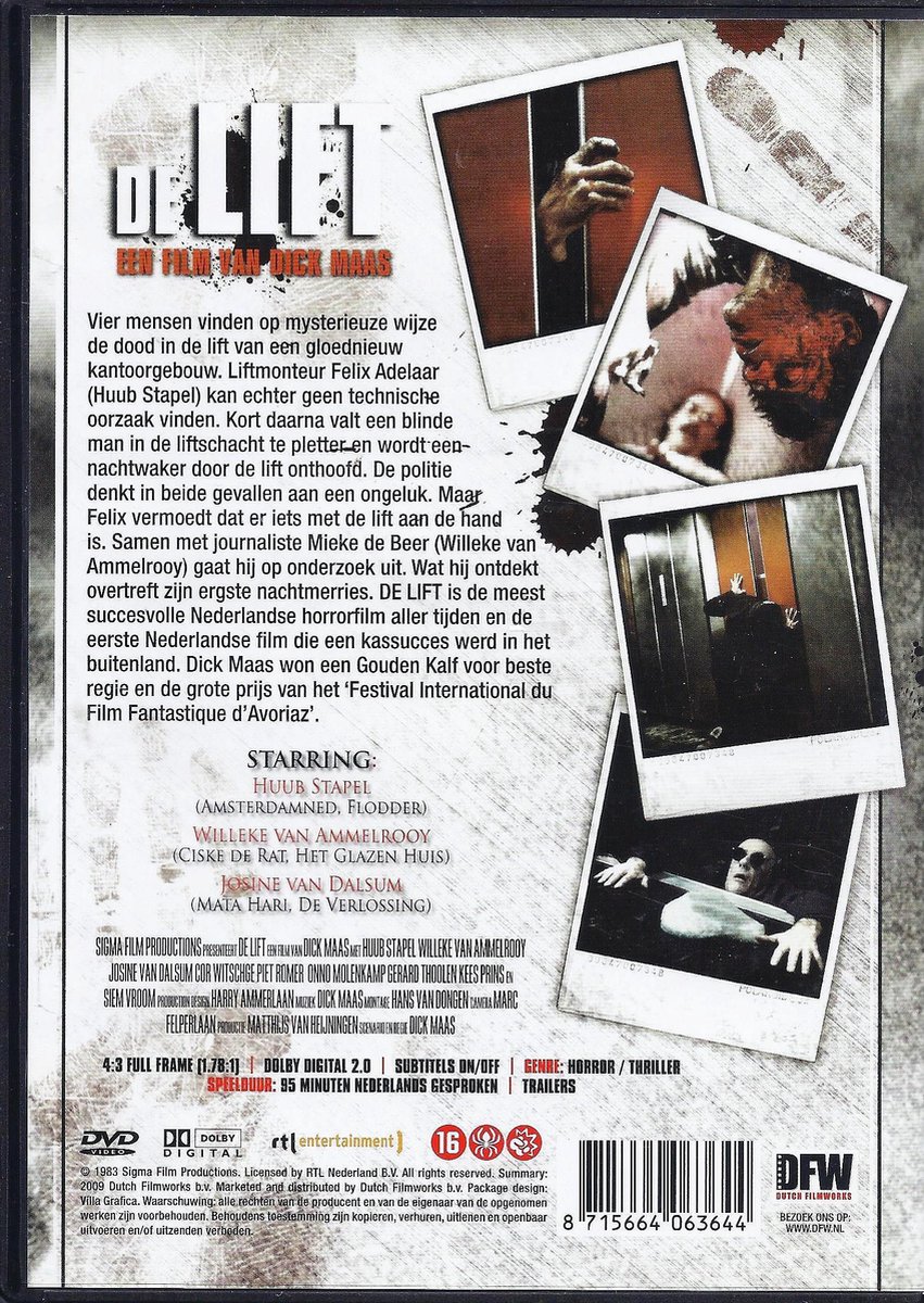 De Lift (Dvd), Dick Scheffer | Dvd's | bol.com