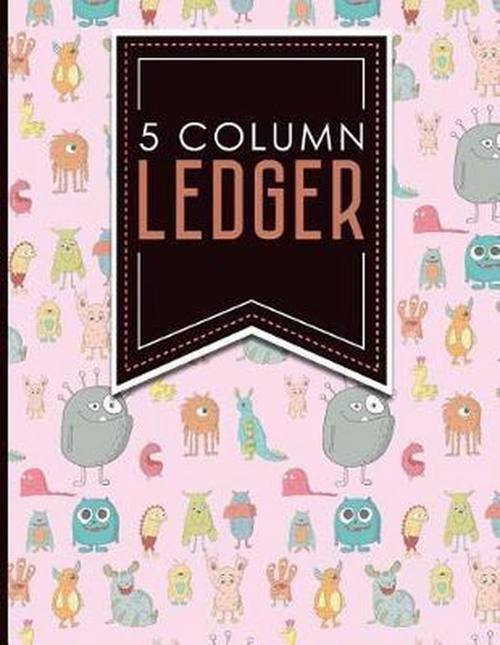 5 Column Ledger | 9781979663519 | Moito Publishing | Boeken | bol.com