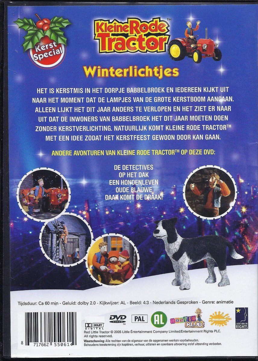 Kleine Rode Tractor - Winterlichtjes (Dvd) | Dvd's | bol