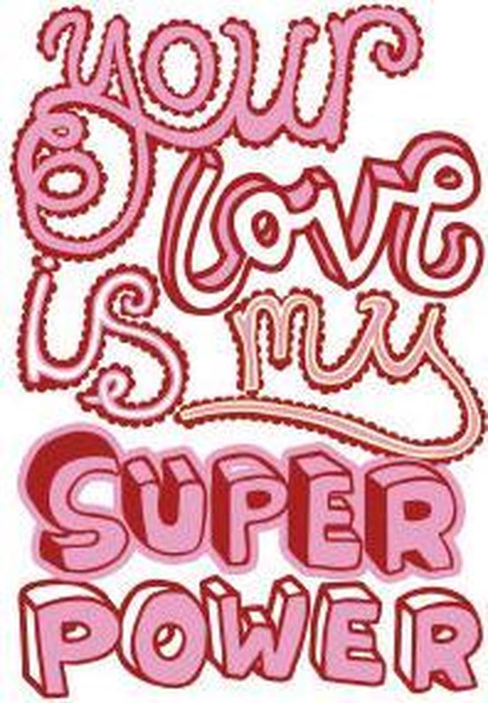 Super Power Love Greeting Card (GCN 104) | bol